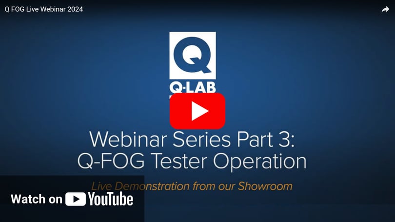 Webinar: Q-Fog Live Operator Webinar | Thermoline Scientific
